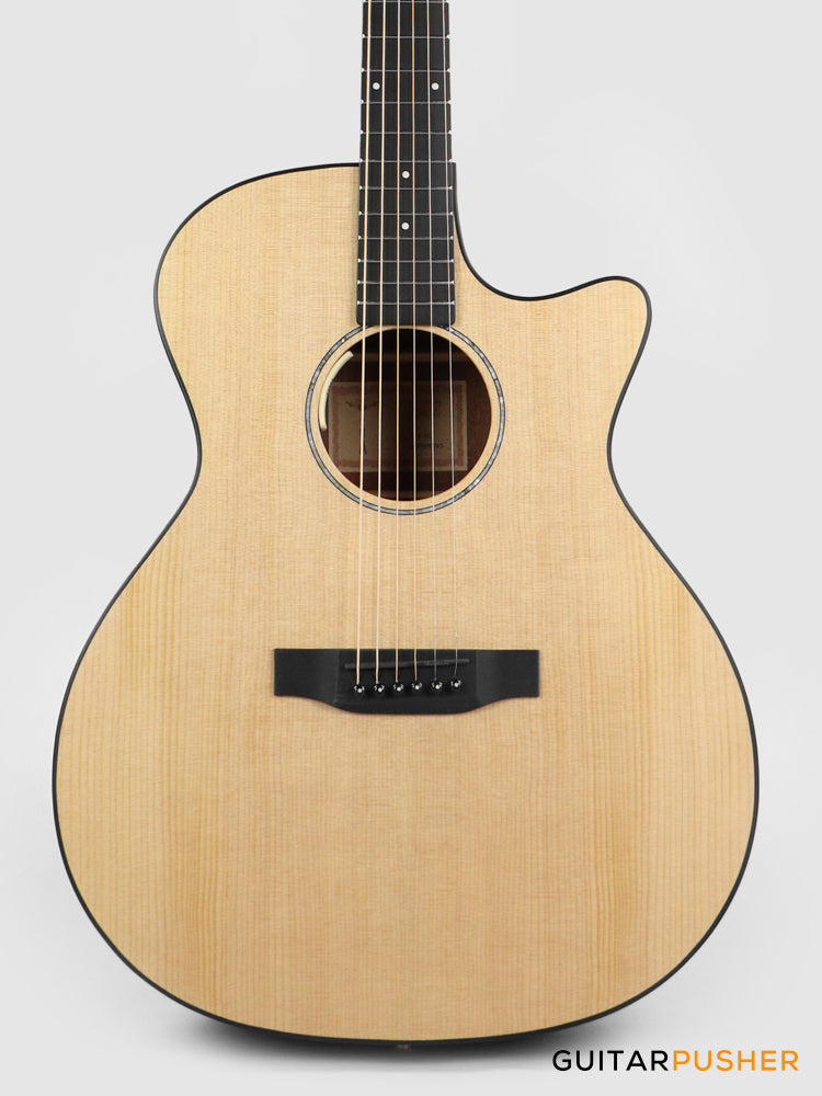 Tyma G-3 NSE Solid Sitka Spruce Top Mahogany Auditorium Acoustic-Elect ...