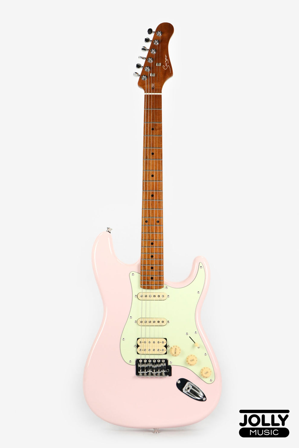 Smiger LG-2 PRO Stratocaster Electric Guitar High Grade - Shell Pink ...
